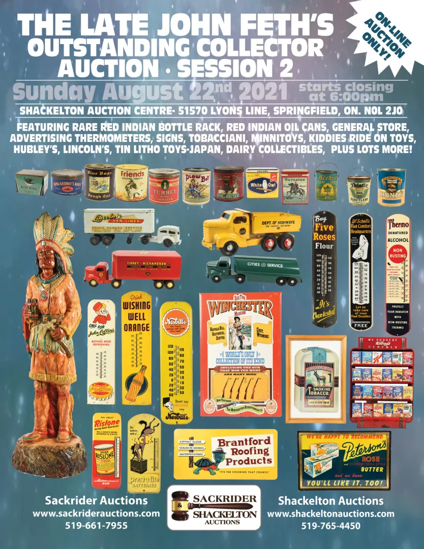 Upcoming Auctions - Shackelton Auctions | Springfield, Ontario | We do ...